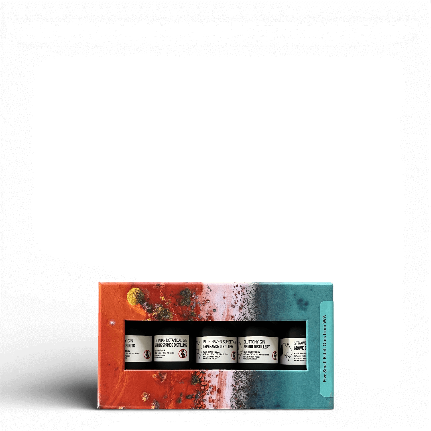 'Explorer's Pack: WA Gin' Tasting Set 5pc – White Possum