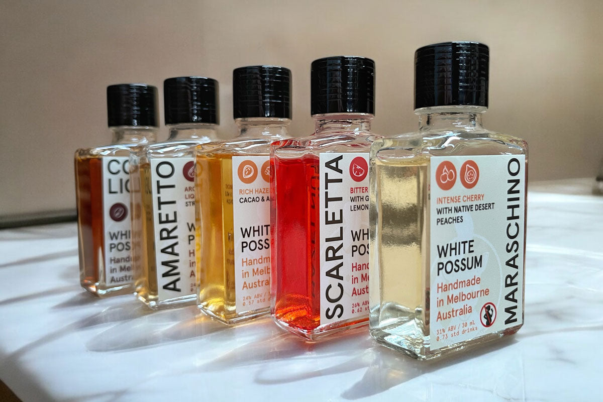 Liqueur Sample Pack 5pc – White Possum